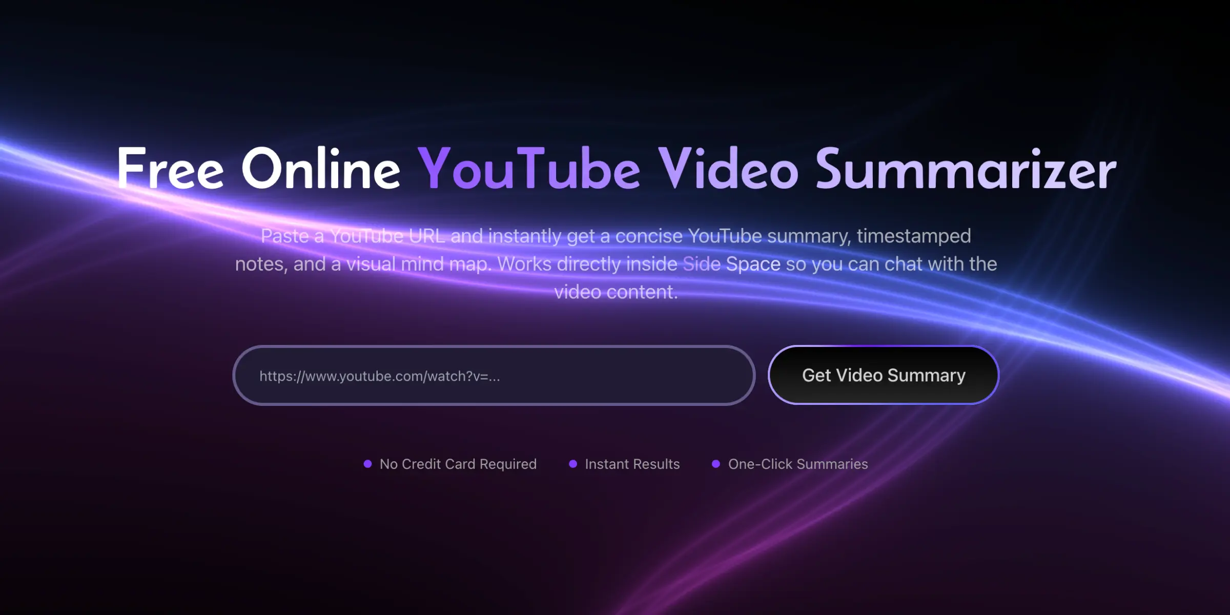 YouTube Video Summarizer — Free Online AI YouTube Video Summary & Mind ...